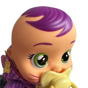 Toys | Cry Baby Tiny Cuddle Halloween Purple Kitty Cat Doll Baby Toy ...